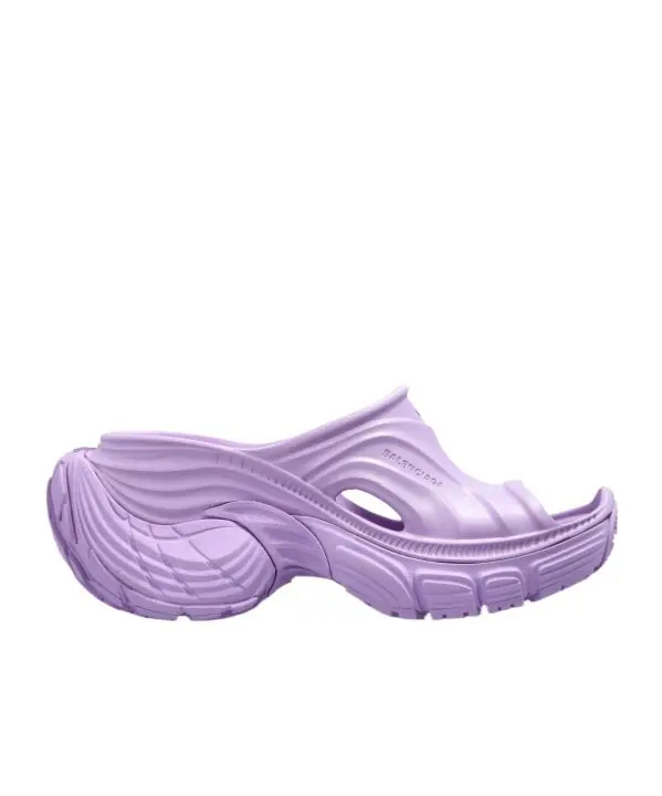 Balenciaga 6xl Slip-on Slides - Purple
