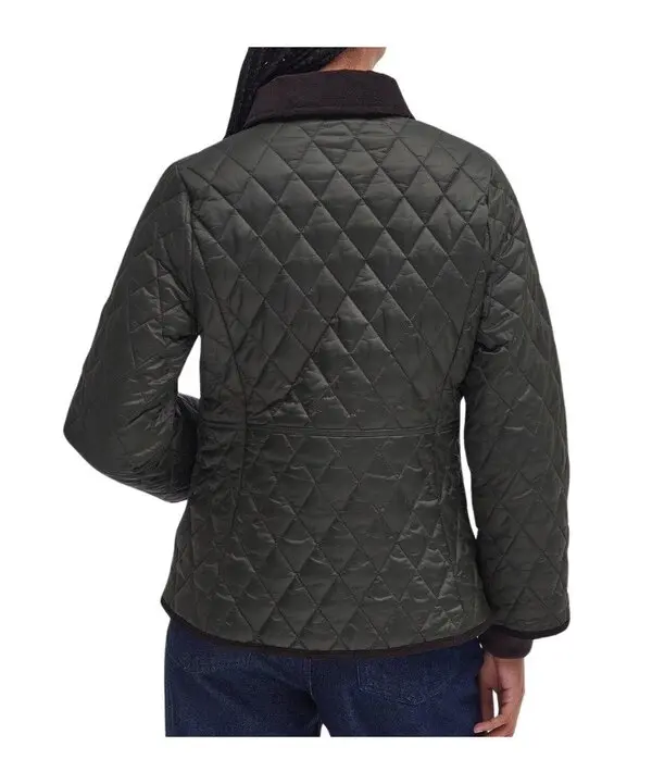 Barbour Logo Embroidered Quilted Jacket