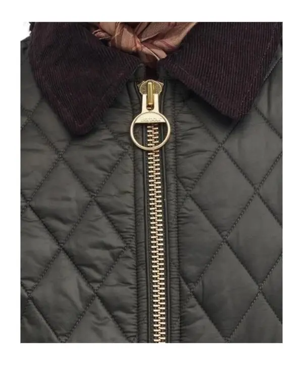 Barbour Logo Embroidered Quilted Jacket