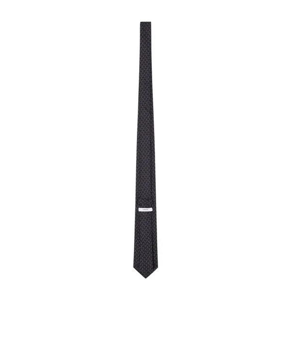 LARDINI Patterned Silk Tie