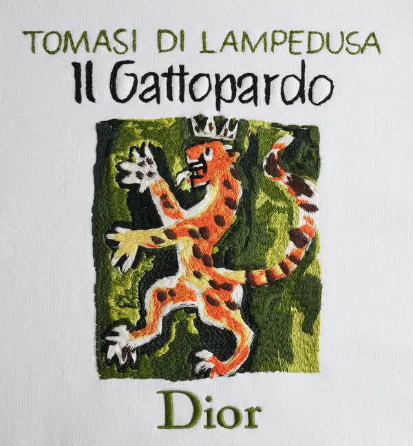 Dior Hooded Sweatshirt With Embroidered Book Cover Motif