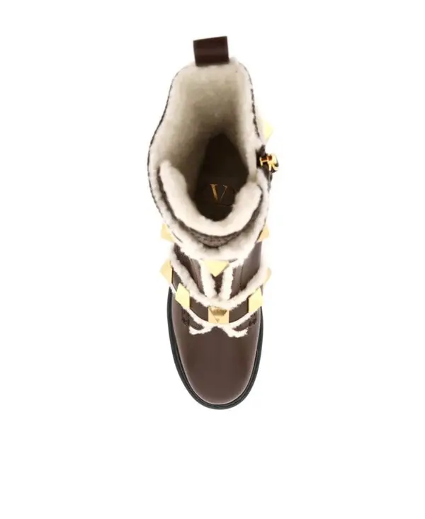 Valentino Garavani Rockstud-embellished Ankle Boots