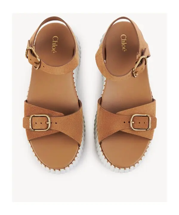 Chloé Nama Wedge Sandals