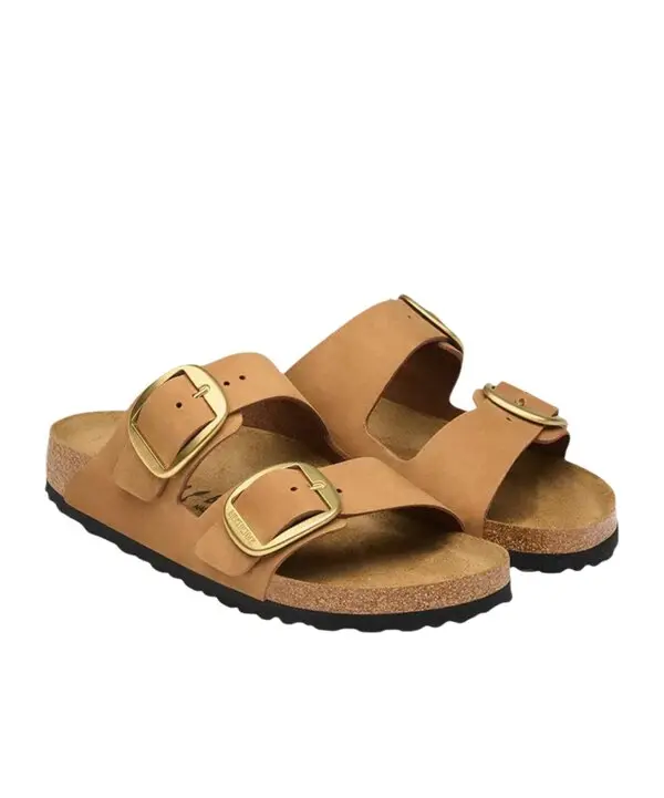 BIRKENSTOCK Double-strap Flat Slides