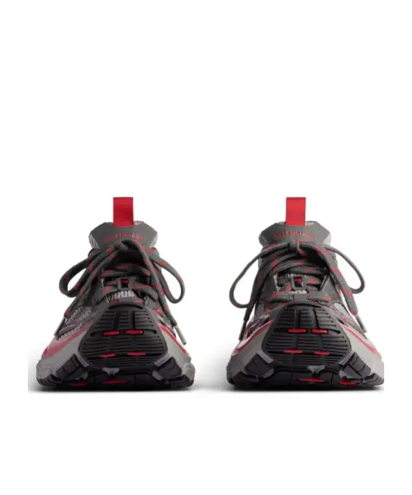Balenciaga 6xl Lace-up Sneakers - Red/gray/black