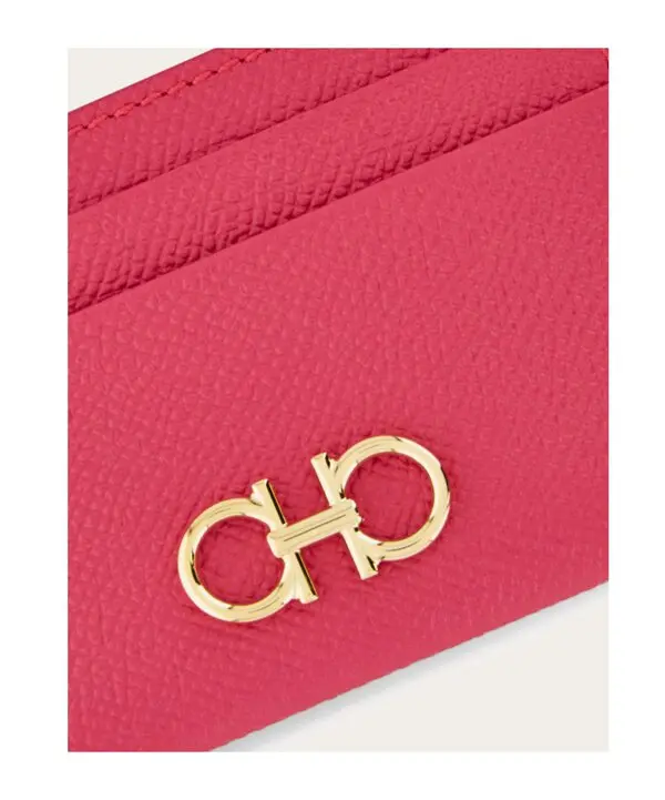 FERRAGAMO Gancini Credit Card Holder