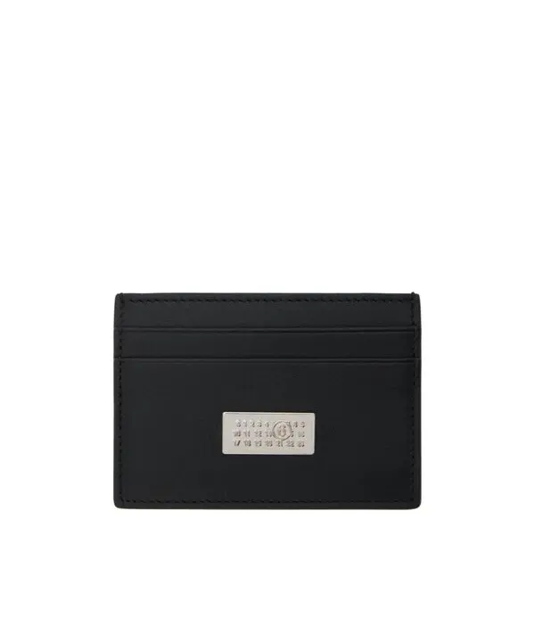 MAISON MARGIELA Numbers-plaque Rectangle Cardholder - Black