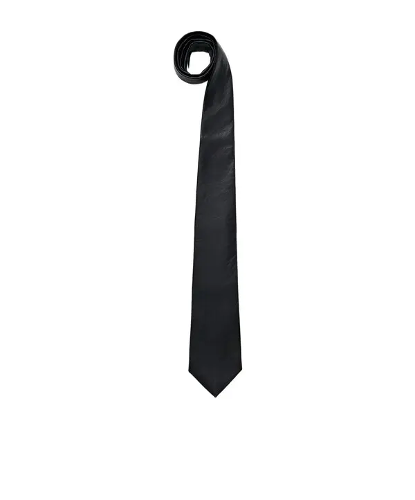 Our Legacy Pointed-tip Tie - Black