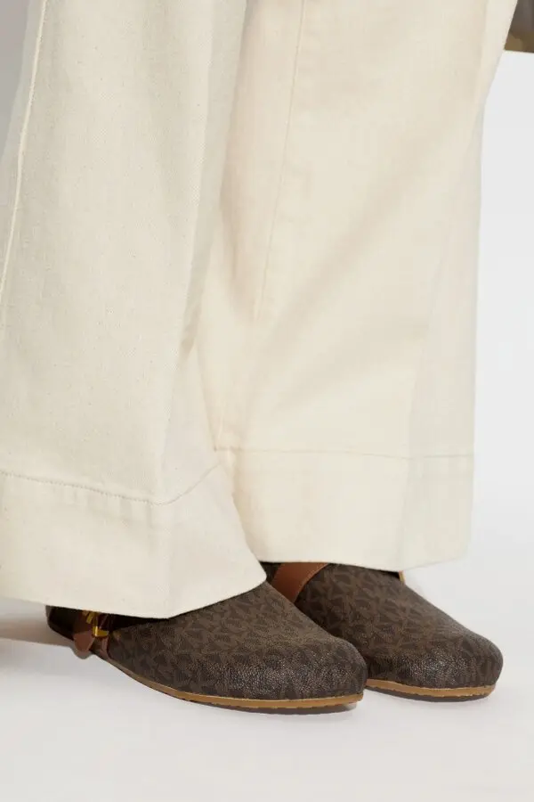 Michael Kors Round Toe Mules