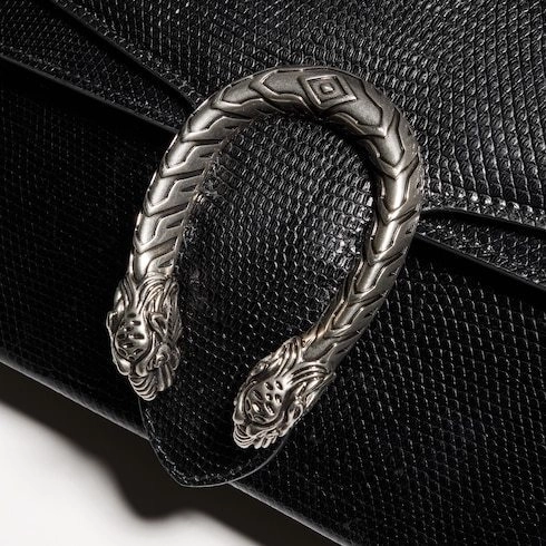 Gucci Dionysus Lizard Medium Shoulder Bag