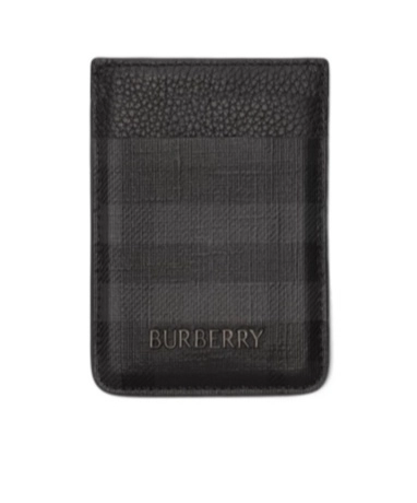 Burberry City Check Magnetic Card Case