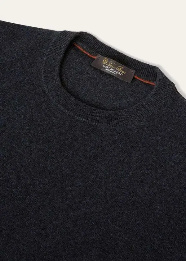 Loro Piana Crew Neck Cashmere Jumper