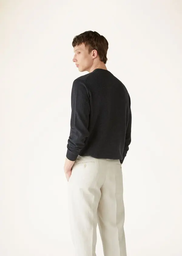 Loro Piana Crew Neck Cashmere Jumper