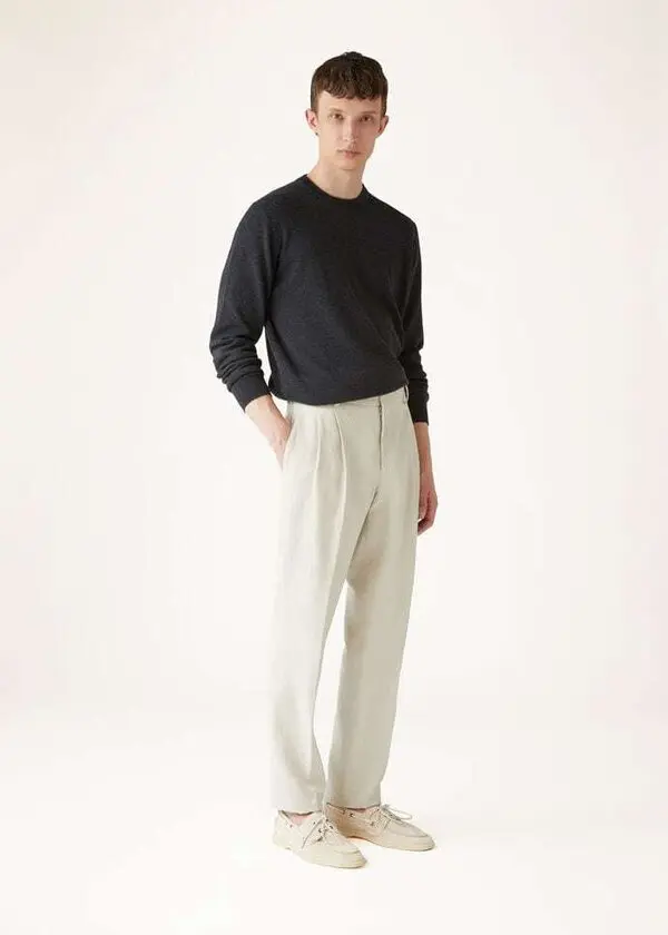 Loro Piana Crew Neck Cashmere Jumper