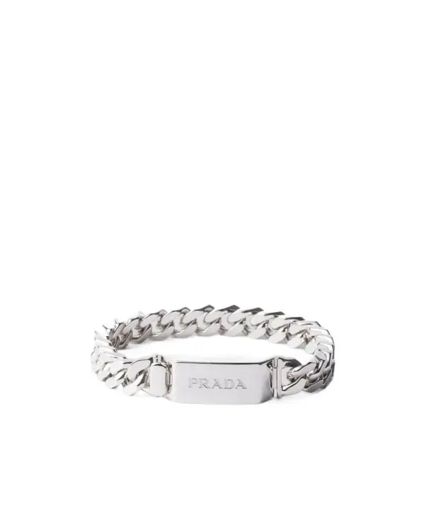 Prada Chain Bracelet - Silver
