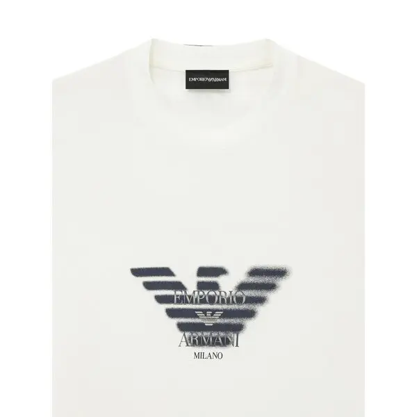 Emporio Armani Logo-printed Crewneck T-shirt
