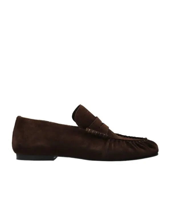 ALOHAS Penny Loafers - Brown