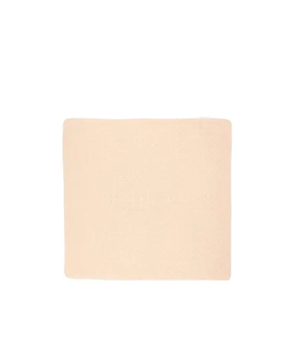 Chloé Logo-knit Cotton Blanket - Nude