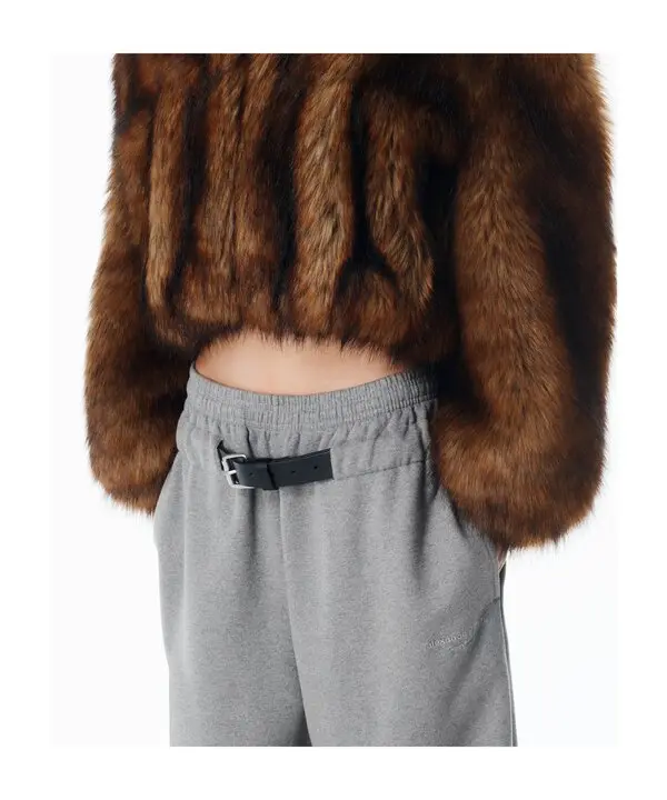 Alexander Wang Belt-detail Track Pants