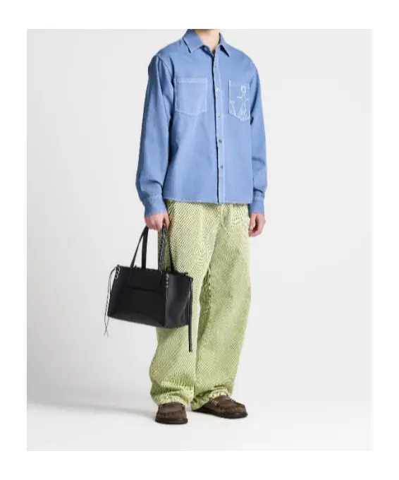 J.W.ANDERSON Elongated Loafer Cabas Bag In Leather