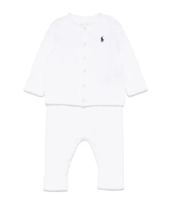 Polo Ralph Lauren Cable-knit Trousers Set
