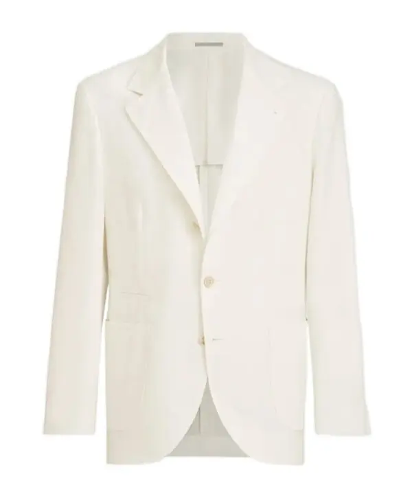 Brunello Cucinelli Linen Deconstructed Blazer
