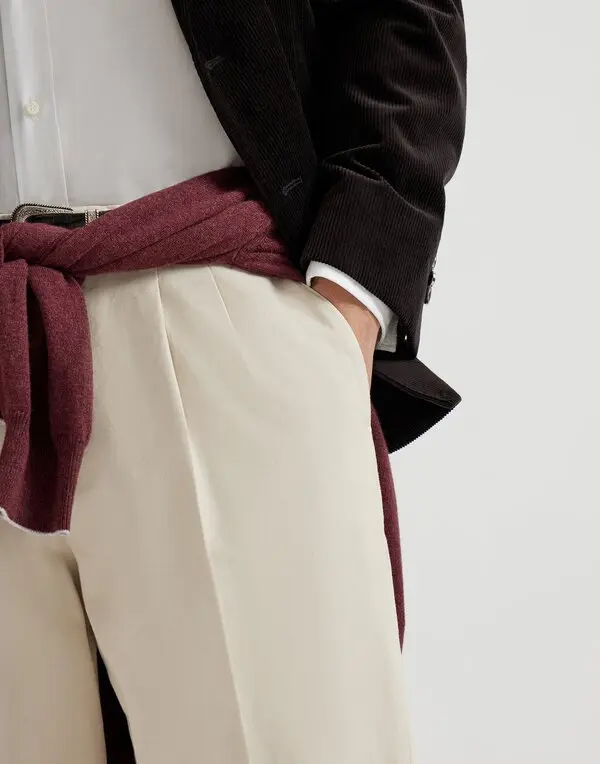 Brunello Cucinelli Gabardine Trousers