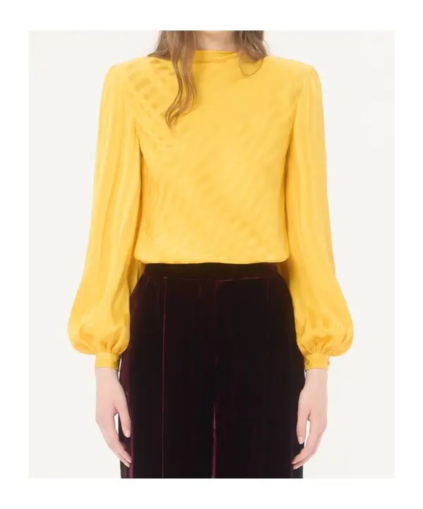 Valentino Garavani Monogram Jacquard Long-sleeve Top - No