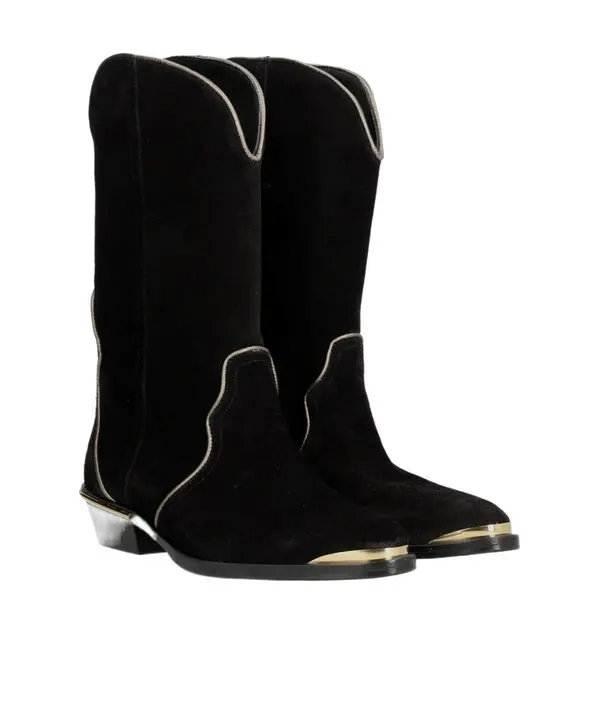 Isabel Marant Étoile Round-toe Short Boots