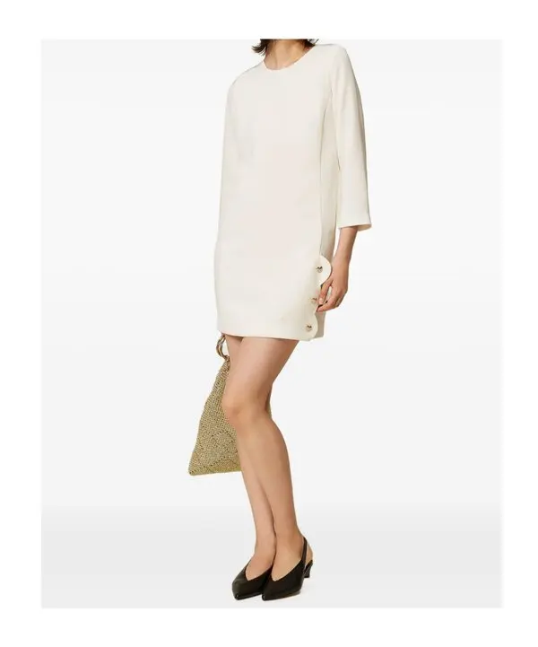 TWINSET Long-sleeve Dress With Button Details