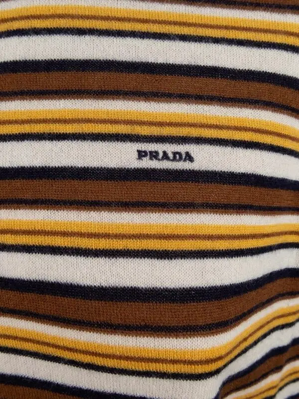 Prada Short-sleeved Knit Top
