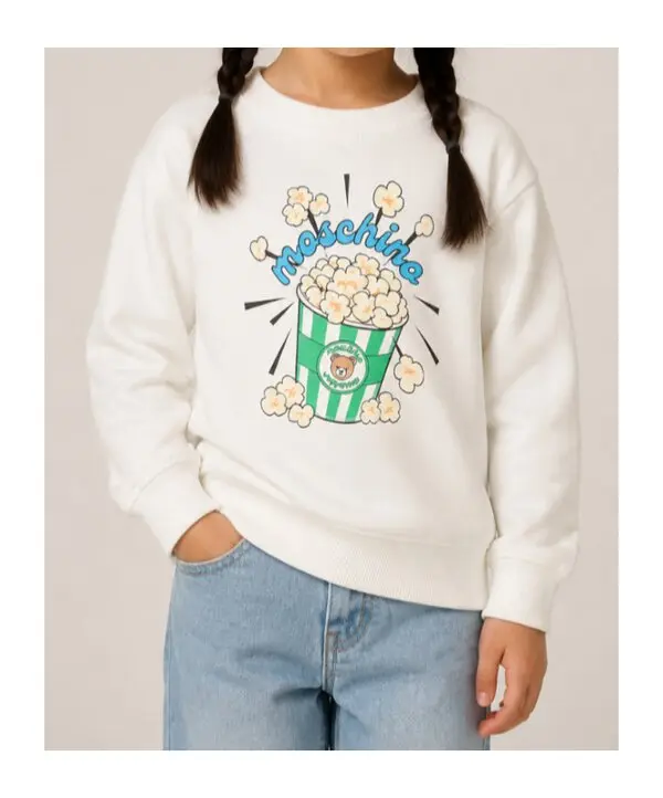 Moschino Popcorn-print Sweatshirt