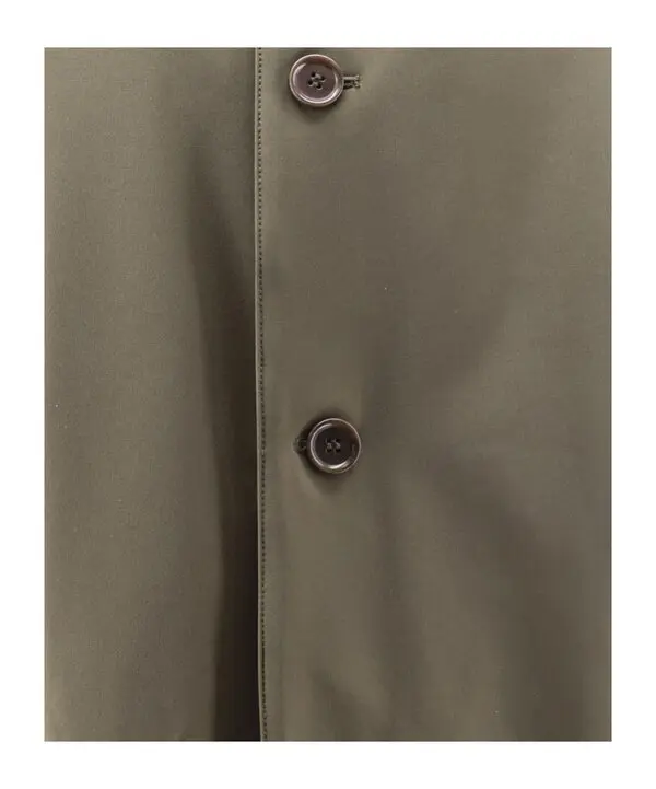 Aspesi Single-breasted Long-sleeved Coat