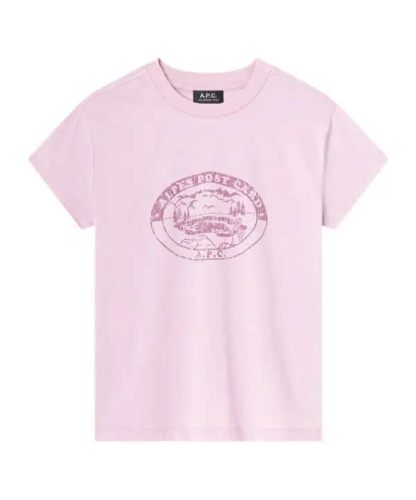 A.p.c. Vintage Camping Logo T-shirt