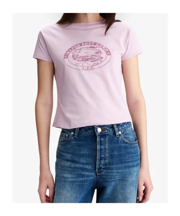 A.p.c. Vintage Camping Logo T-shirt