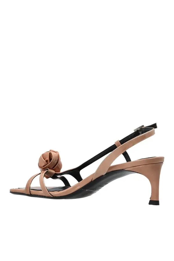 ROTATE BY BIRGER CHRISTENSEN Square-toe High-heeled Sandals
