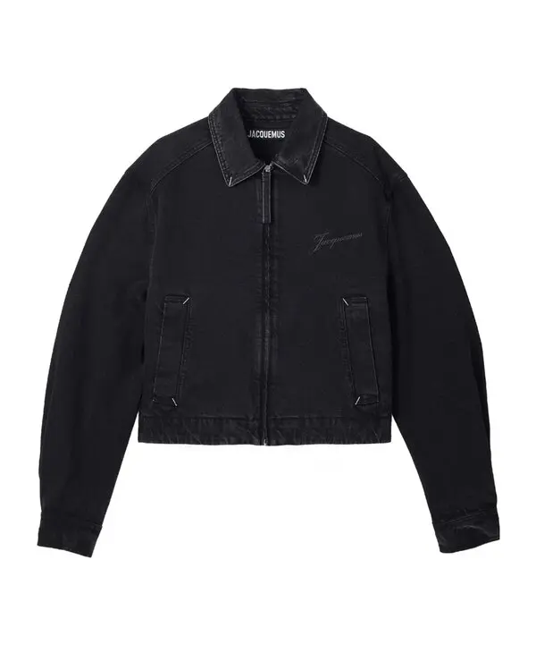 Jacquemus Zip-up Denim Jacket