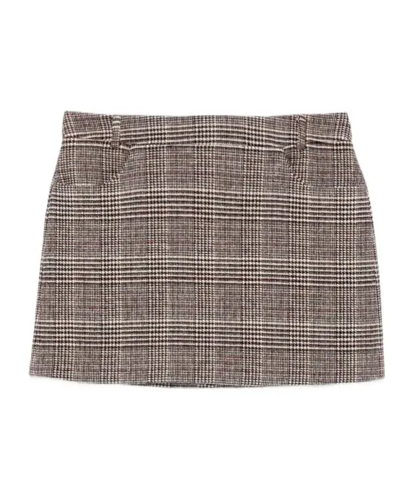 Ermanno Scervino Check-pattern Mini Skirt
