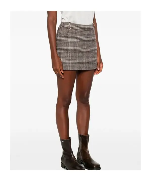 Ermanno Scervino Check-pattern Mini Skirt