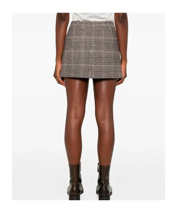 Ermanno Scervino Check-pattern Mini Skirt