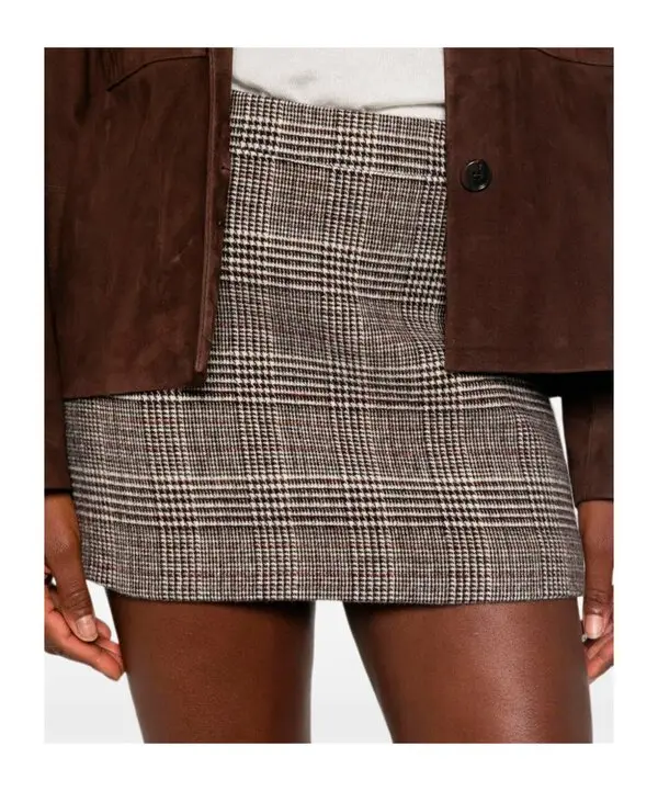 Ermanno Scervino Check-pattern Mini Skirt