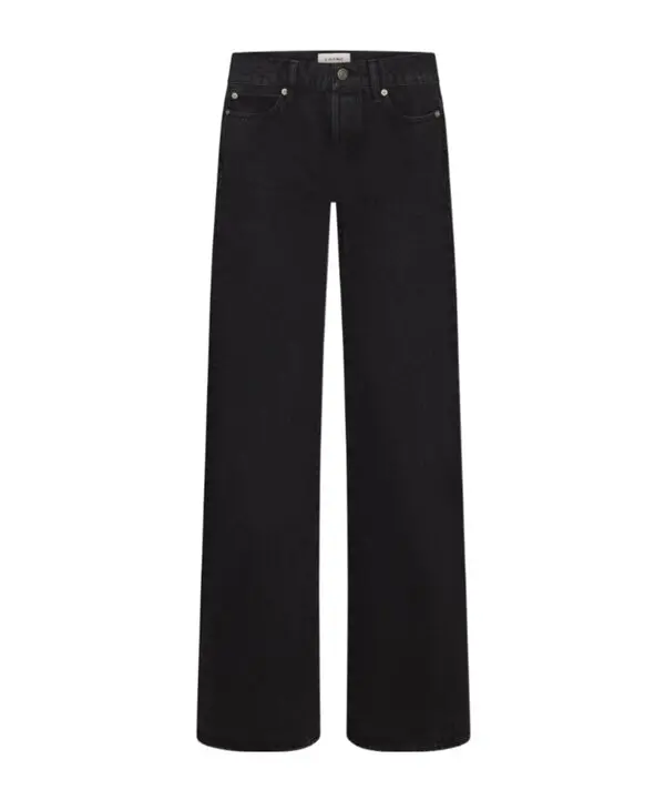 FRAME Amelia Wide-leg Flared Jeans - No