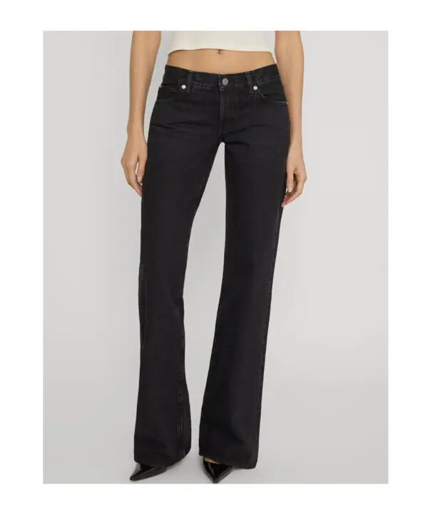 FRAME Amelia Wide-leg Flared Jeans - No