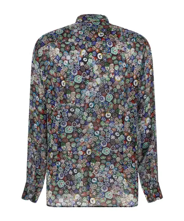 Dries Van Noten Embellished Long Sleeve Shirt