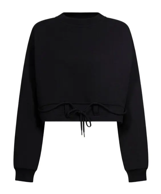 Dries Van Noten Drawstring Crewneck Sweatshirt - No