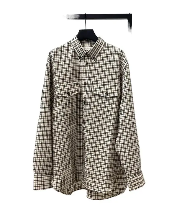 Dries Van Noten Long-sleeved Plaid Shirt - Multicolor