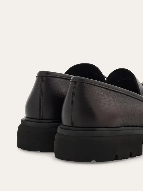 FERRAGAMO Gancini Embellishment Moccasins
