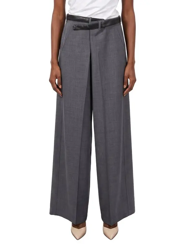 DARKPARK Casual Pants With Belt Loops