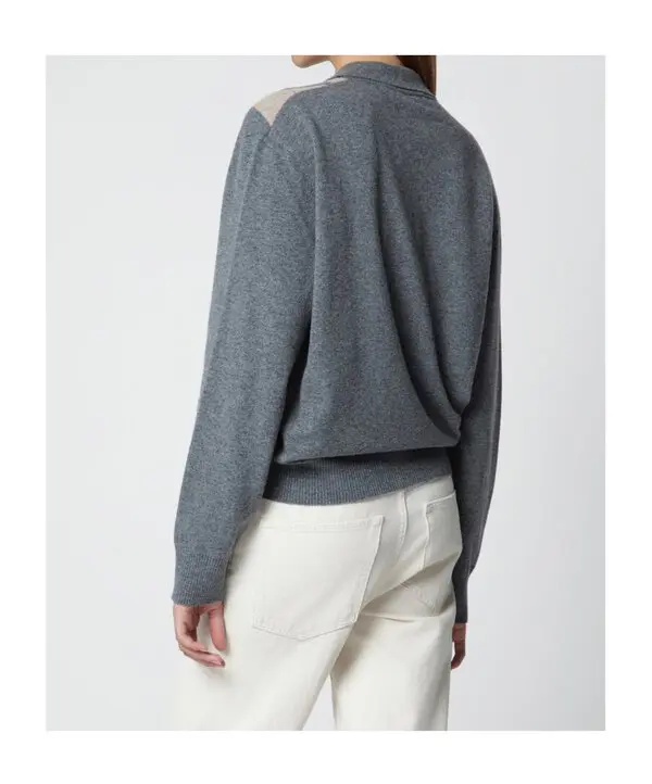 RÓHE Long-sleeved Polo Shirt