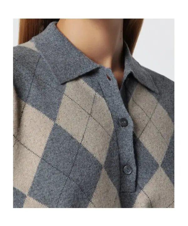 RÓHE Long-sleeved Polo Shirt